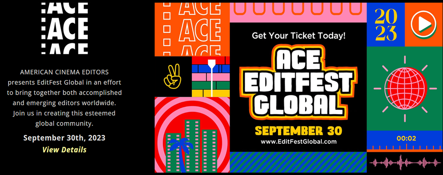 American Cinema Editors | ACE | Editing is the Essence of Cinema